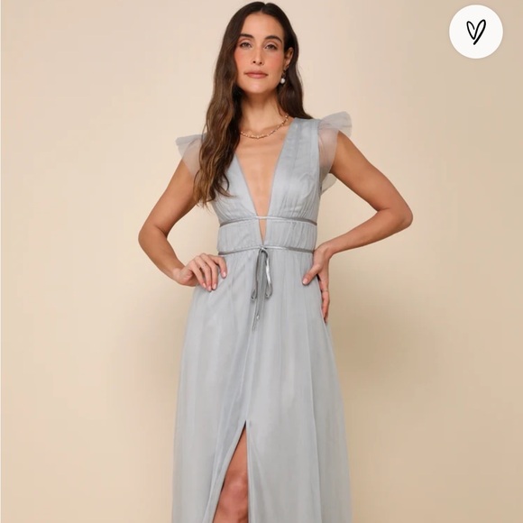 Lulus | Dresses | Lulus Sage Green Maxi Dress | Poshmark